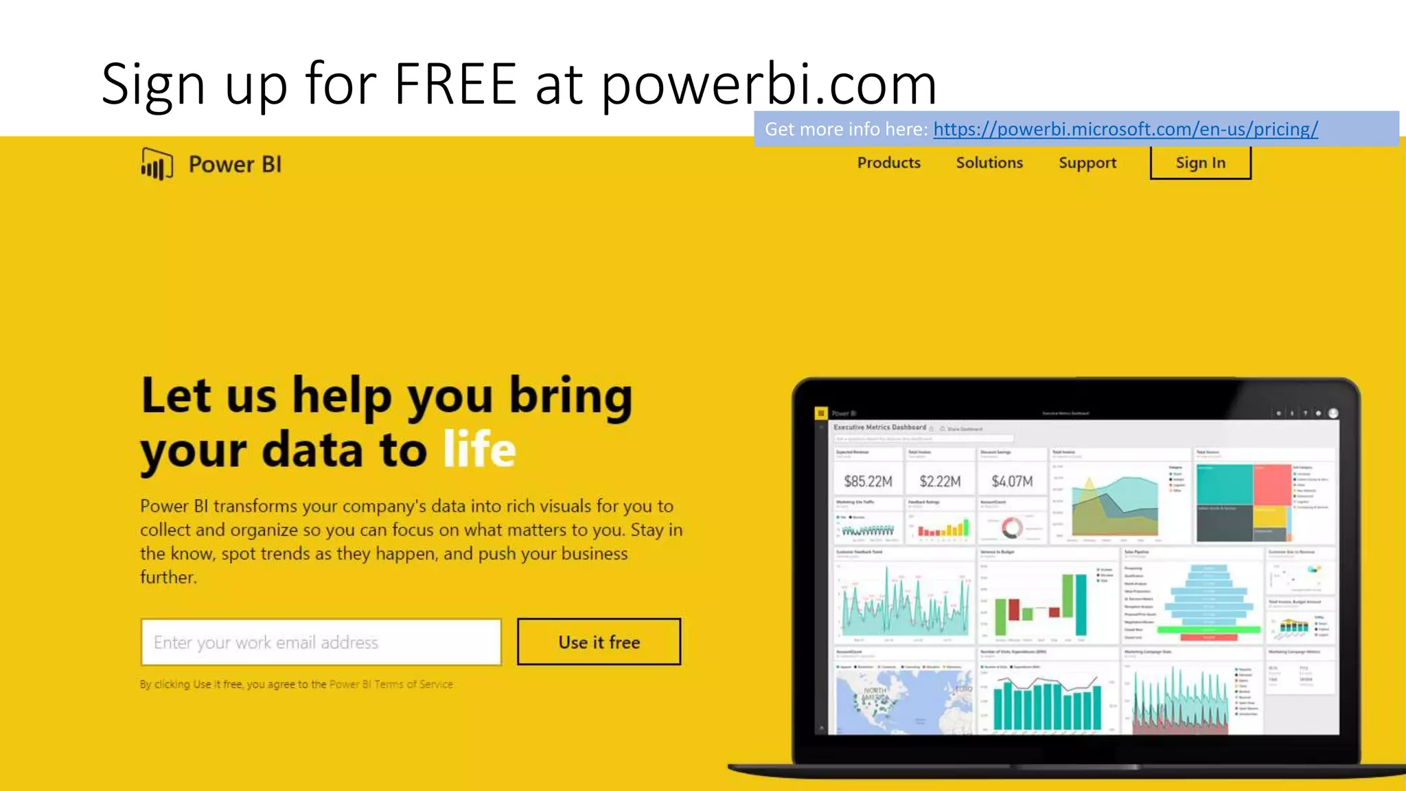 Power BI: From the Basics | PPTX