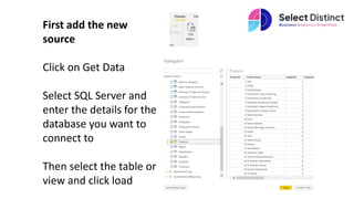 Power BI Change Data Source | PPT