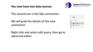 Power BI Change Data Source | PPT