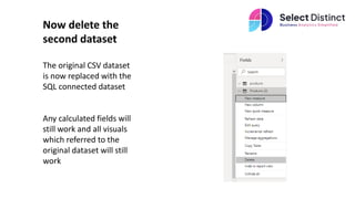 Power BI Change Data Source | PPT
