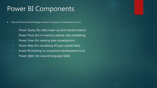 Power bi components | PPTX