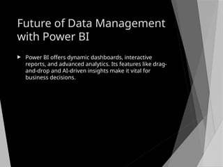 Visualize Your Future: Master Business Intelligence with a Power BI ...