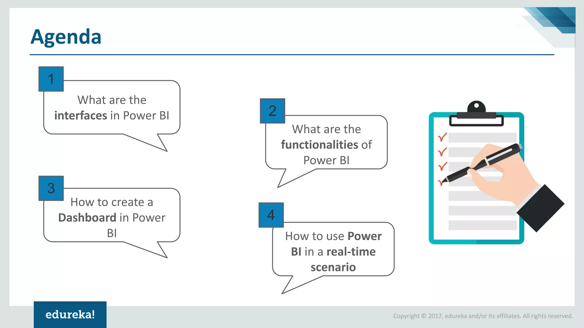 Power Bi Dashboard Microsoft Power Bi Tutorial Data Visualization Edureka Ppt
