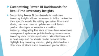 Inventory Management with Power BI Dashboard | PPTX | Logistics | Business