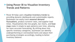 Inventory Management with Power BI Dashboard | PPTX