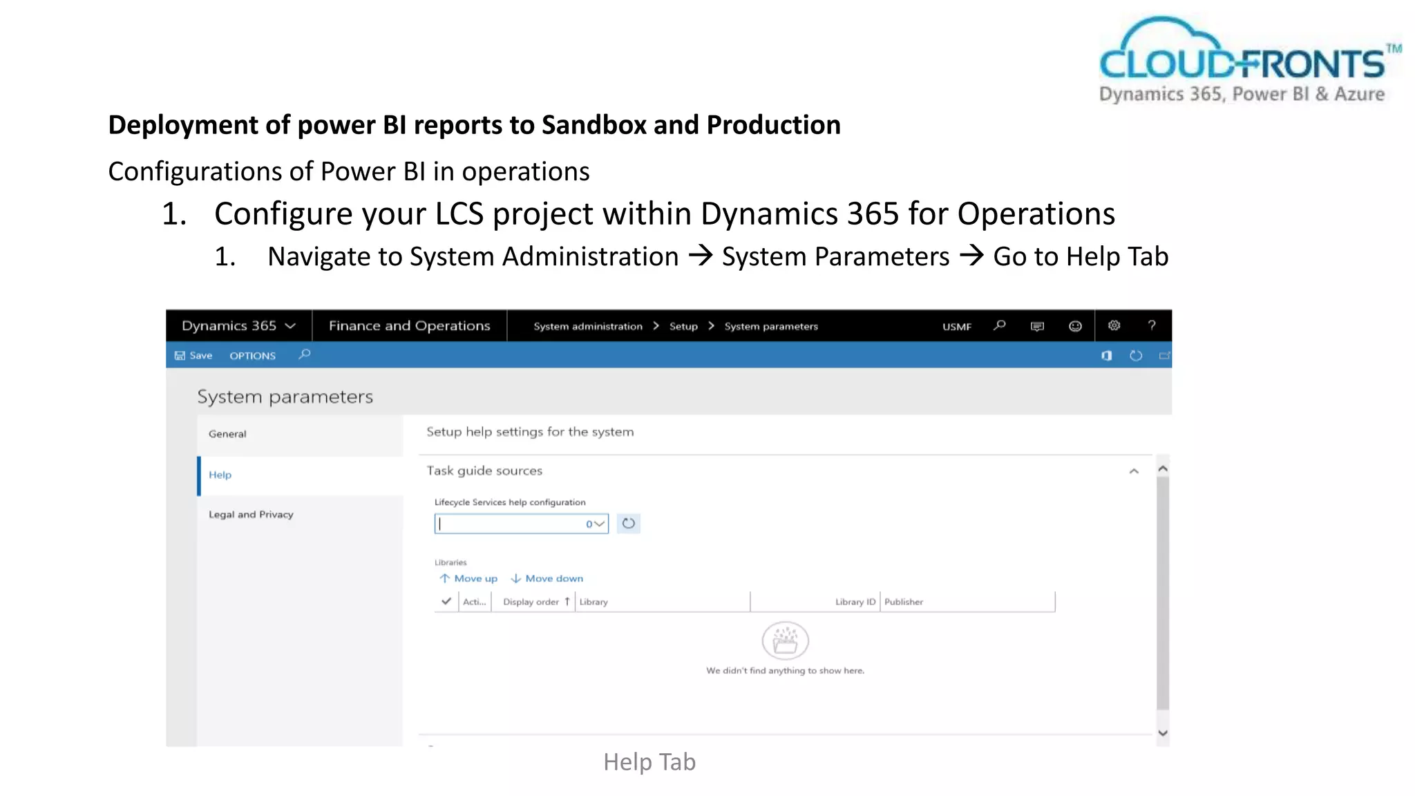 PowerBI Embedded in D365 Finance and Operations | PPTX