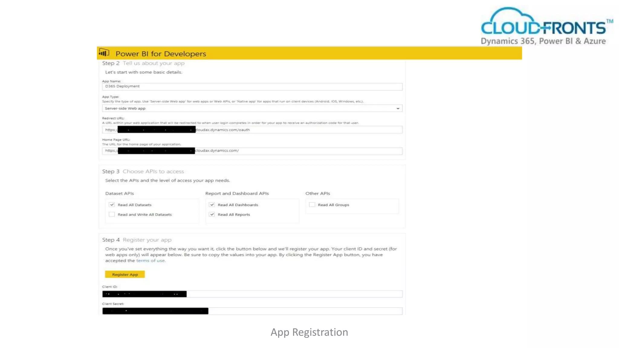 PowerBI Embedded in D365 Finance and Operations | PPTX