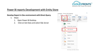 PowerBI Embedded in D365 Finance and Operations | PPTX