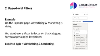 Power BI Filters Explained: Visual, Page & Report-Level | PPTX