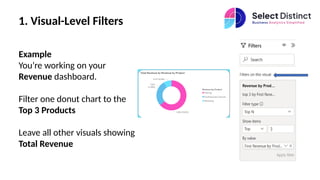 Power BI Filters Explained: Visual, Page & Report-Level | PPTX