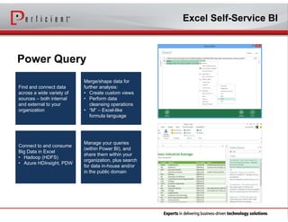 Power BI for Office 365: Using SharePoint to Deliver Self-Service | PPT