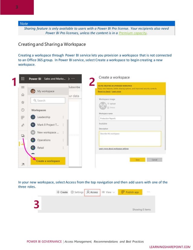 Power BI Governance - Access Management, Recommendations and Best ...