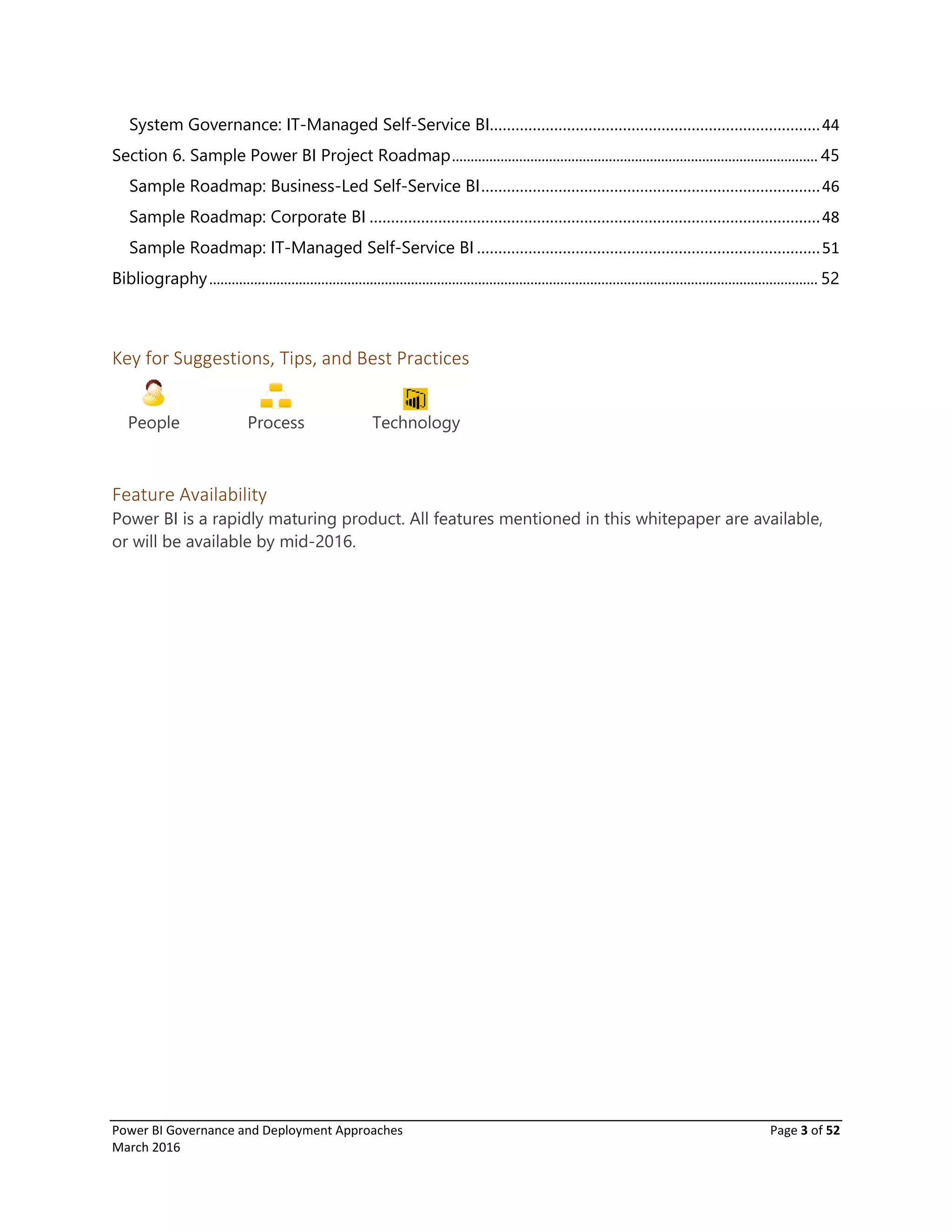 Power BI Governance | PDF