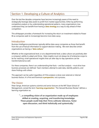 Power BI Governance | PDF