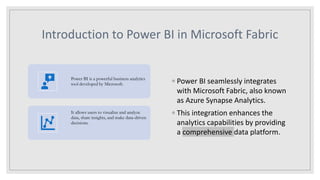 Power BI in Microsoft Fabric: Key Benefits | PPTX