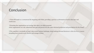 Power BI in Microsoft Fabric: Key Benefits | PPTX