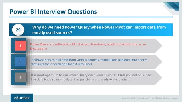 Power BI Interview Questions and Answers | Power BI Certification ...