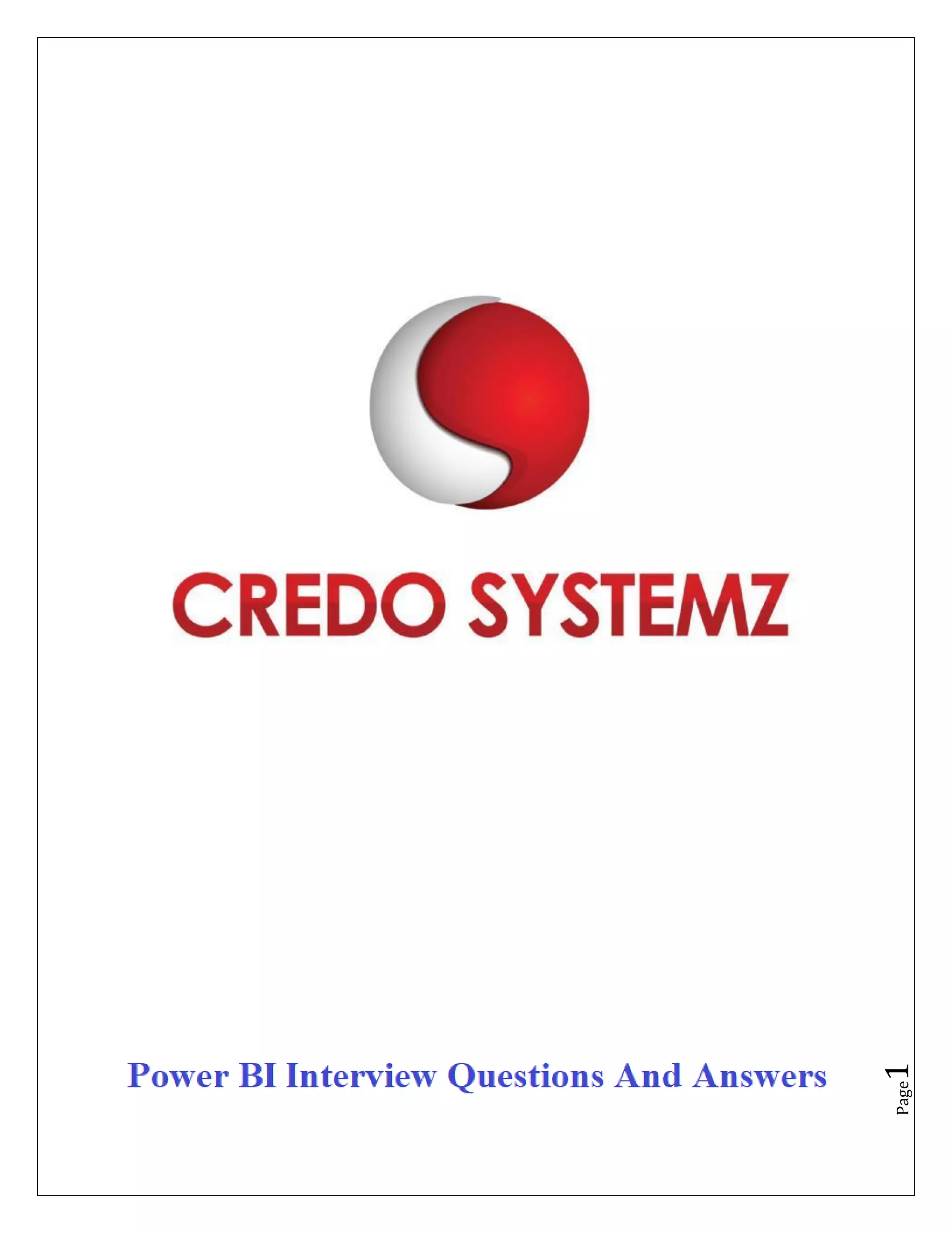 Power BI Interview Questions and Answers-Credo systemz.pdf