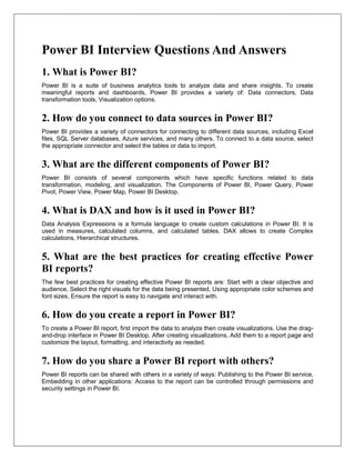 Power BI Interview Questions & Answers.docx