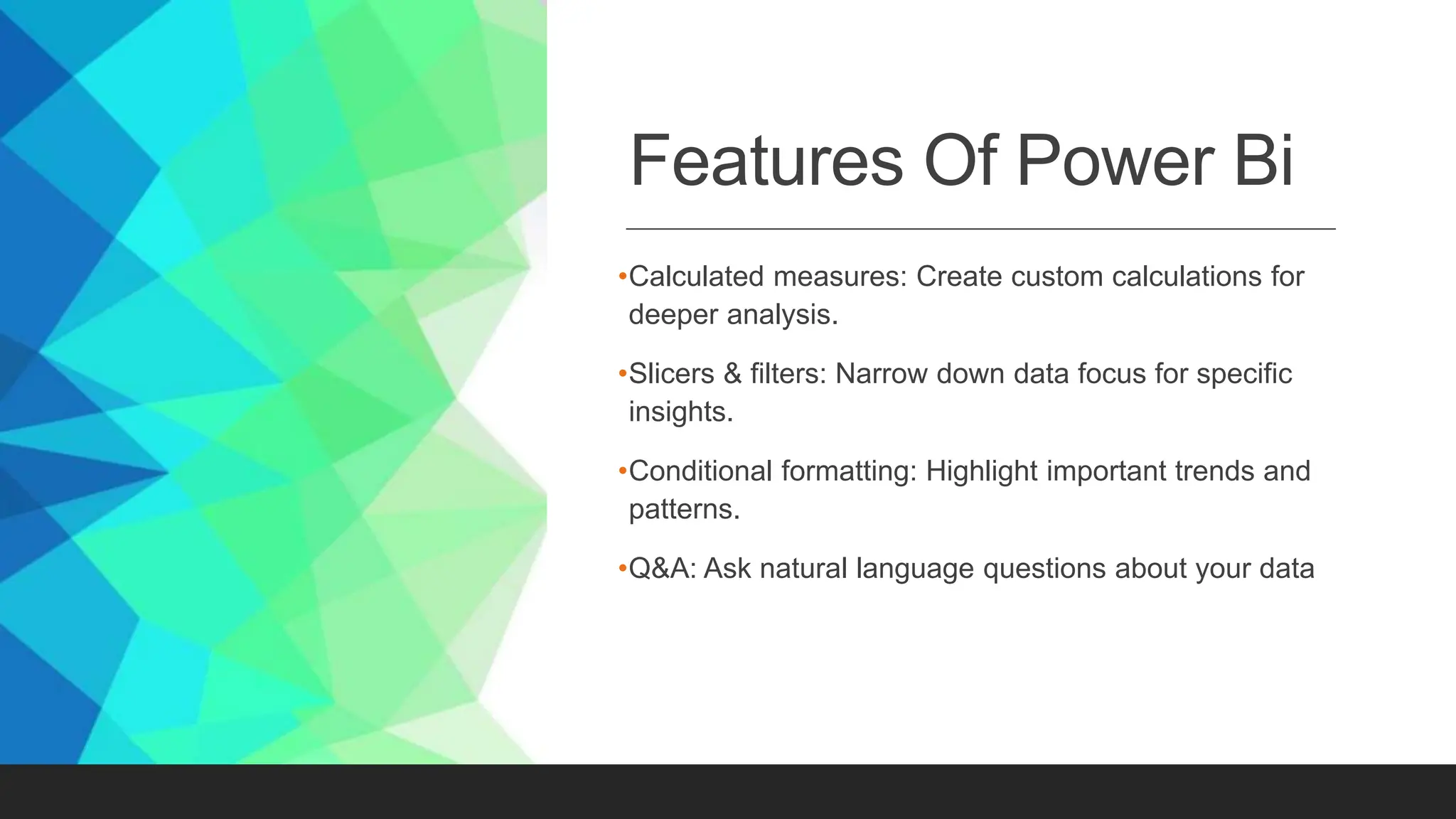 Power BI(Empower Your Data: Unleash Business Insights with Our Comprehensive Power BI Course!" | PPT