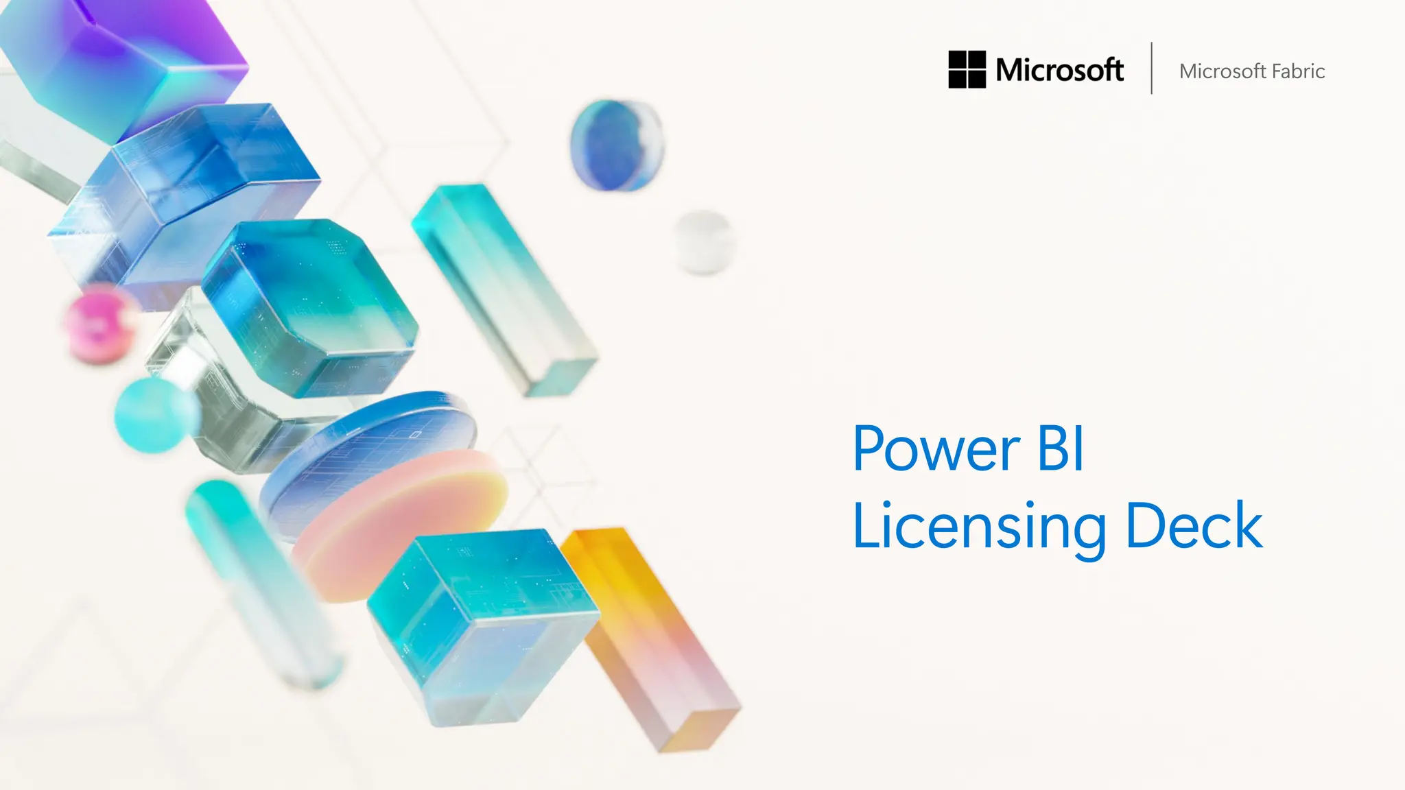 Power BI Licensing Deck - Software License | PDF