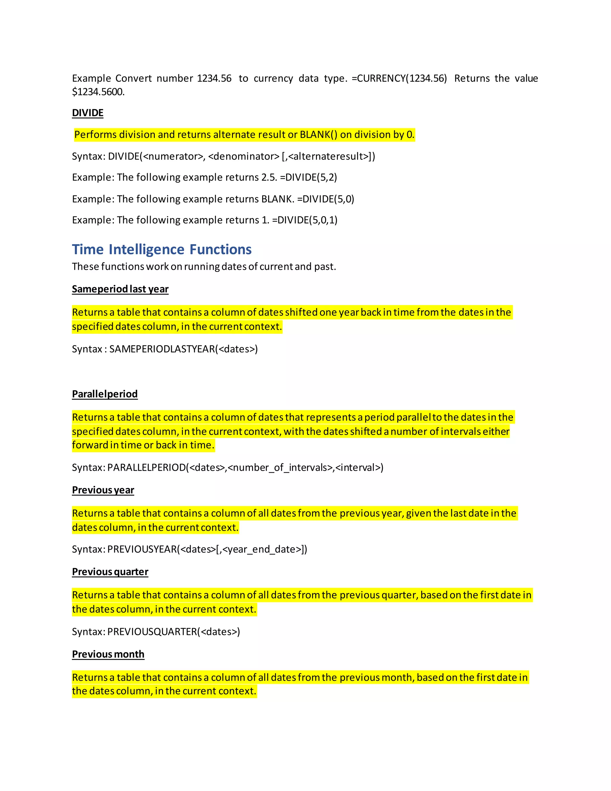 Power bi notes | DOCX