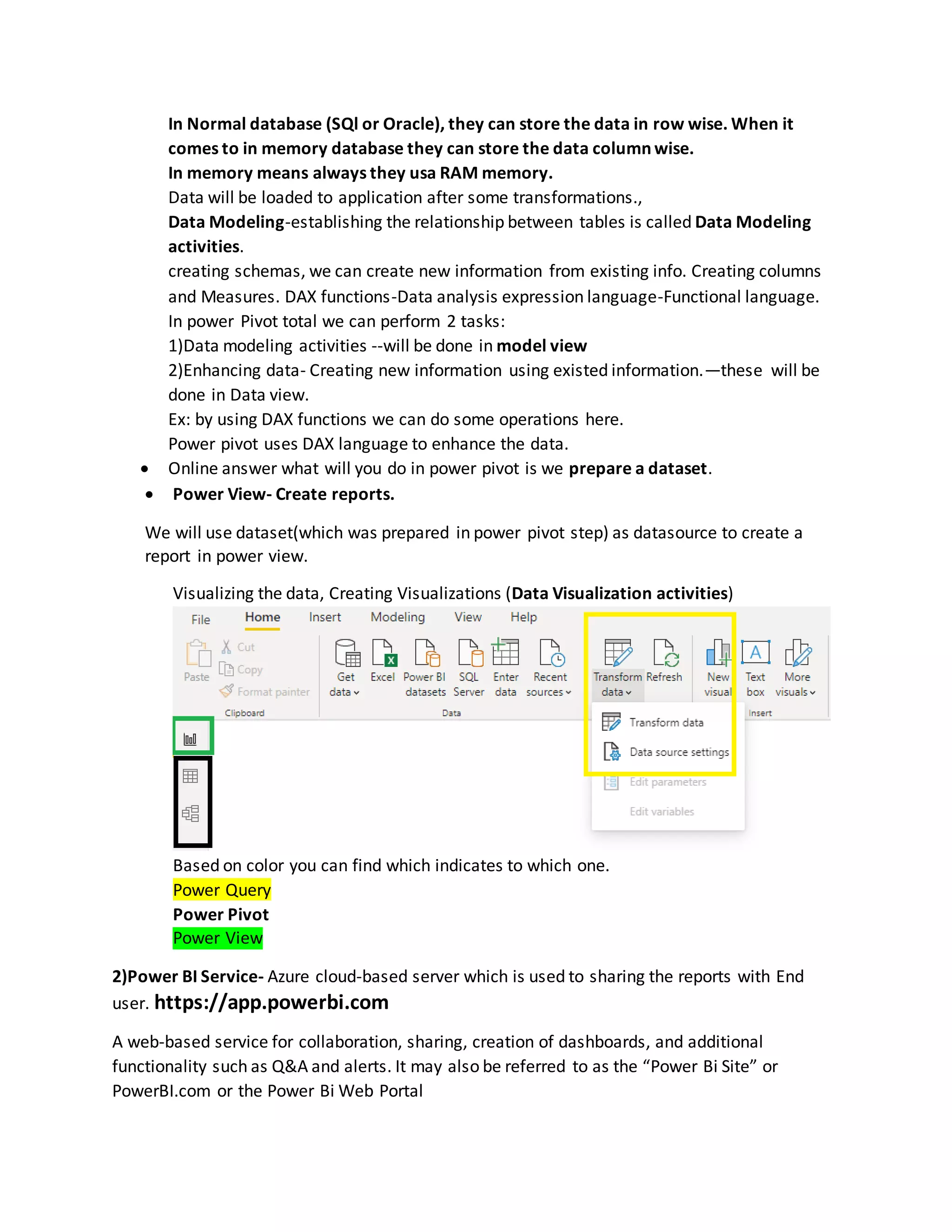 Power bi notes | DOCX