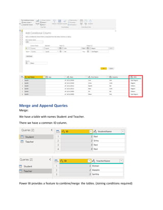 Power bi notes | DOCX
