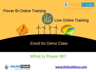 Power BI Online Training hyderabad | Power BI online Course | PPTX