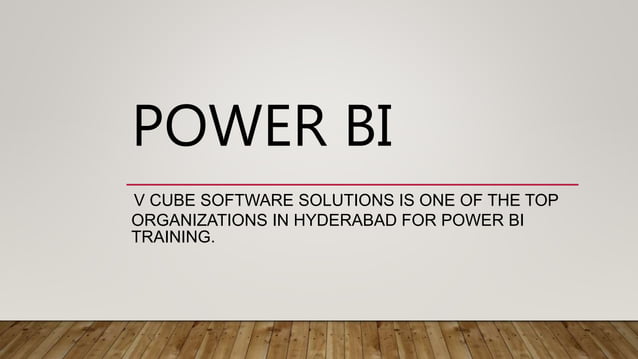 Power bi best course | PPT