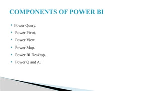 Power BI - Introduction to Interaction with Power BI | PPTX | Databases ...