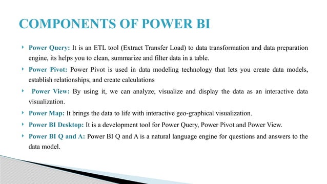 Power BI - Introduction to Interaction with Power BI | PPTX | Databases ...