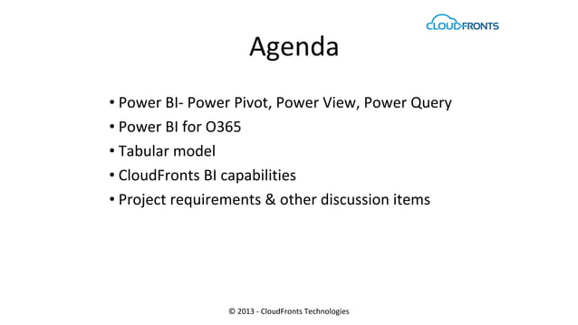 Introduction to Power BI | PPT | Cloud Computing | Internet
