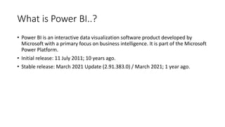 Microsoft Power BI | PPT