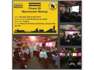 Power BI Manchester User Group 2017 sessions | PPTX | Computing ...