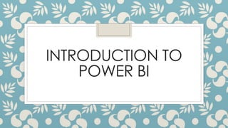Power BI Session PPT to Learn Data Analytics.pptx