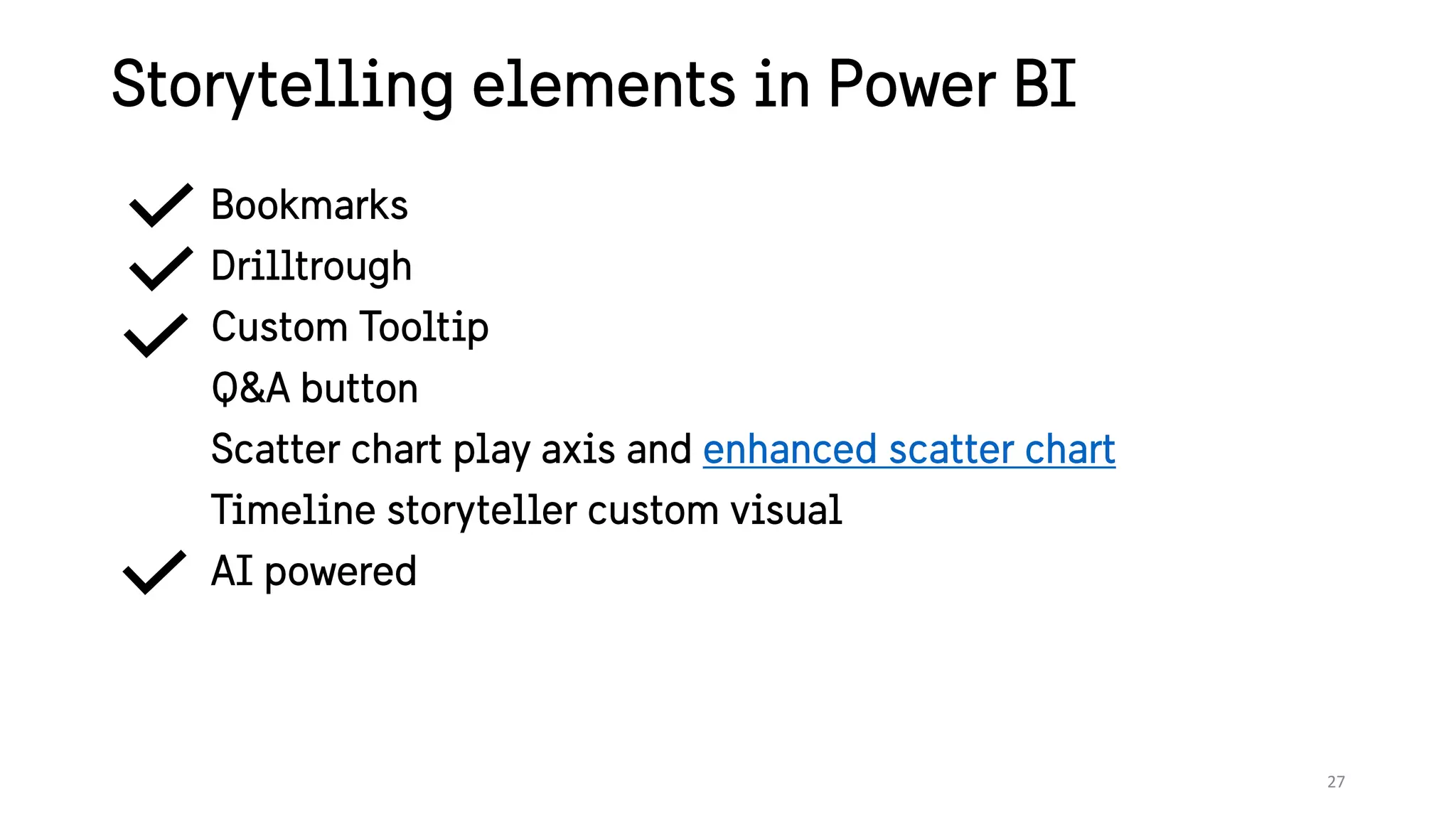 Power BI storytelling 101 | PDF