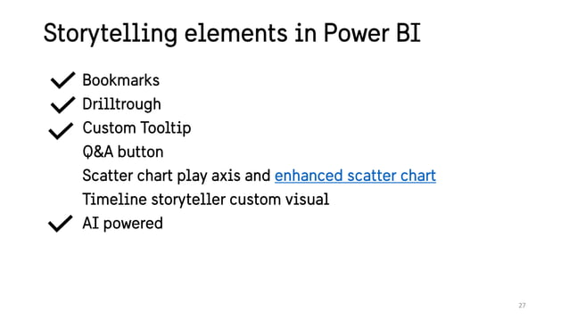 Power BI storytelling 101 | PPT
