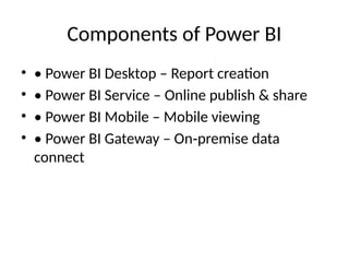 Power_BI_Student_Notes-1.pptx By Anisha D | PPTX