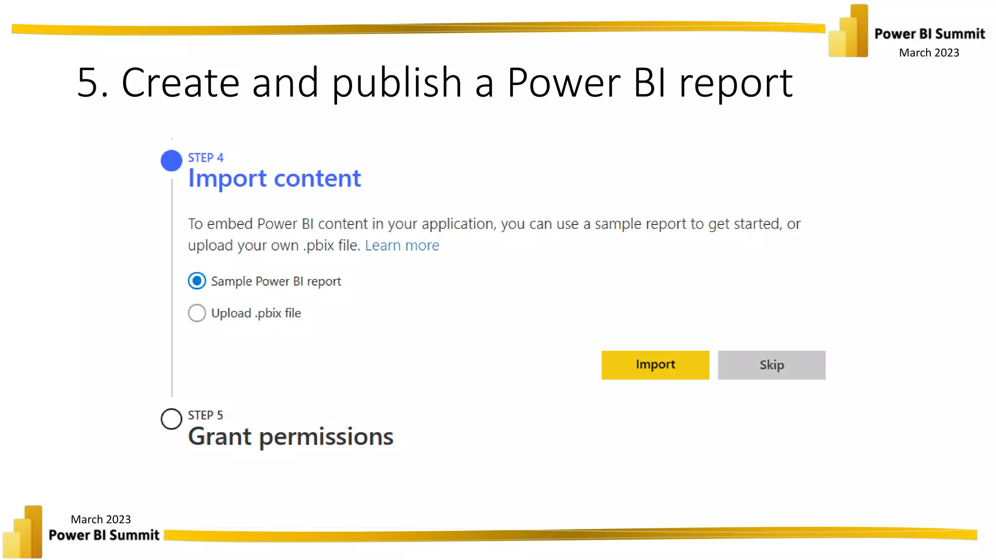 Power BI Summit 2023 - Embedding PowerBI reports in .NET MAUI mobile ...