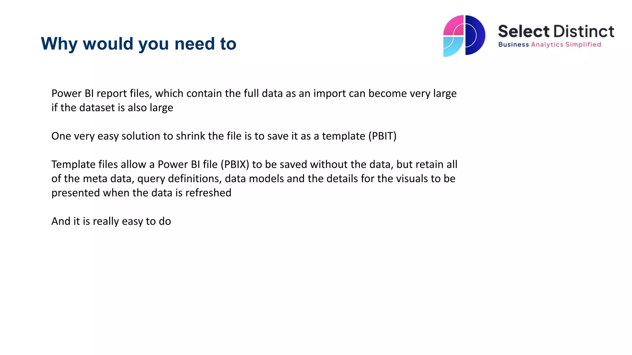 Power BI Templates and how to use them.pptx | Technology & Computing