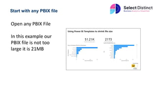 Power BI Templates and how to use them.pptx | Technology & Computing