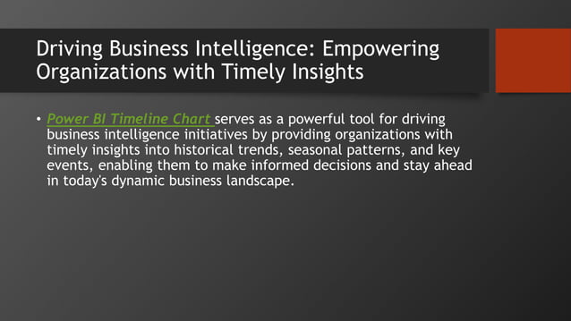 Understanding Power BI Timeline Chart: Visualizing Temporal Data with ...