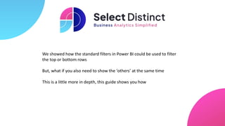 Advanced Top N Measures in Power BI | PPTX