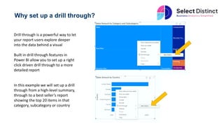 Power BI Drill Through | PPTX