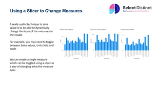 How to use a slicer to toggle measures in Power BI | PPTX