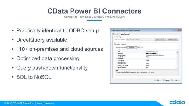 CData Power BI Connectors | PPT