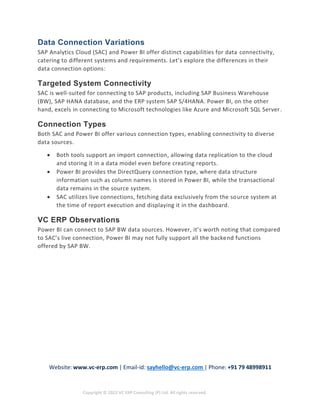 Power BI vs SAC: Which BI Solution Reigns Supreme in Business ...