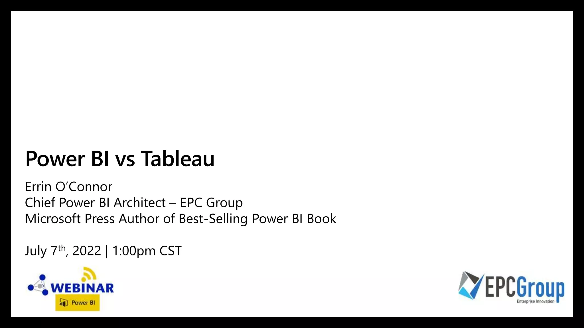 Power BI vs Tableau - An Overview from EPC Group.pptx