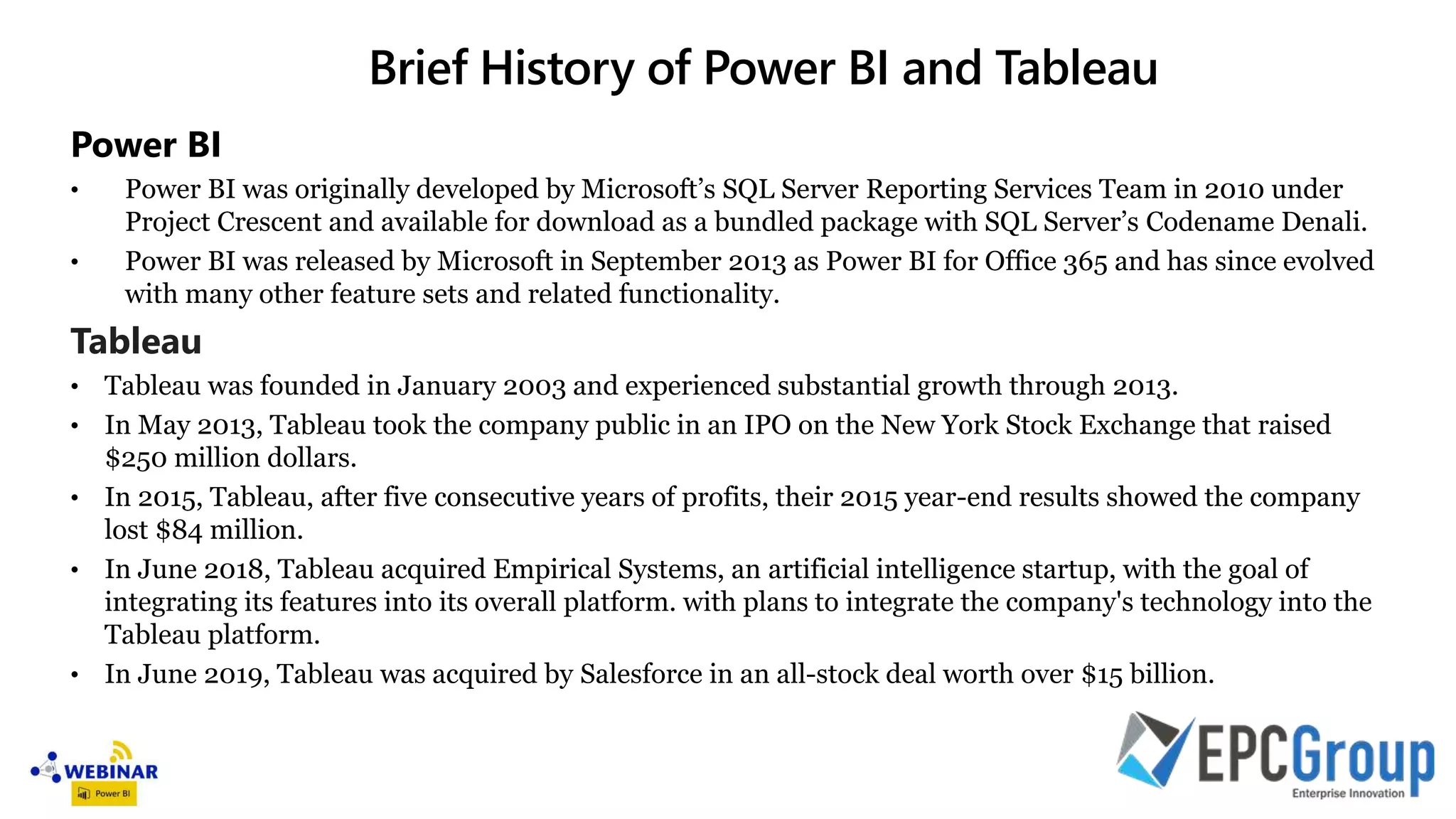 Power BI vs Tableau - An Overview from EPC Group.pptx